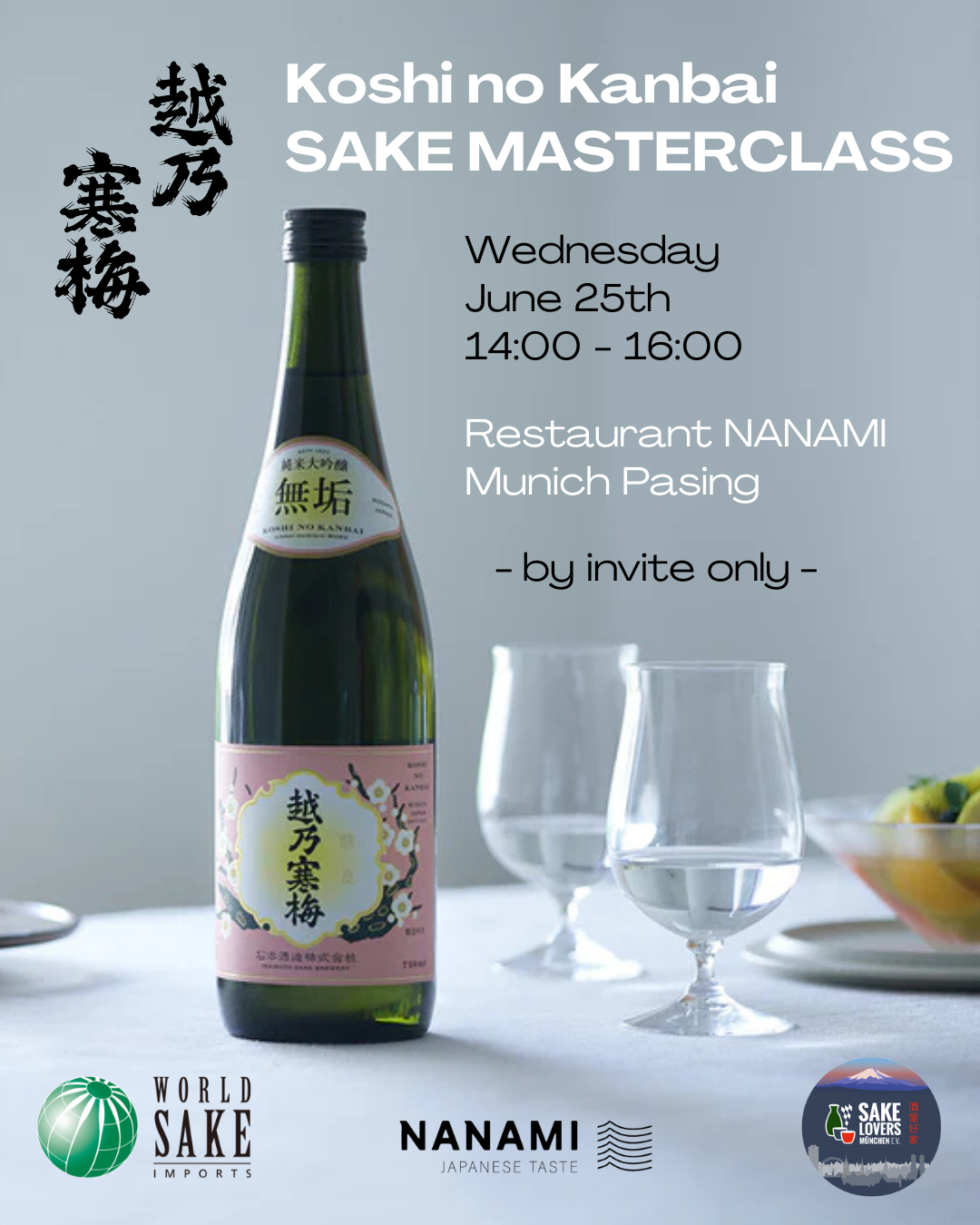 Koshi no Kanbai SAKE MASTERCLASS - Sake Lovers München .e.V.